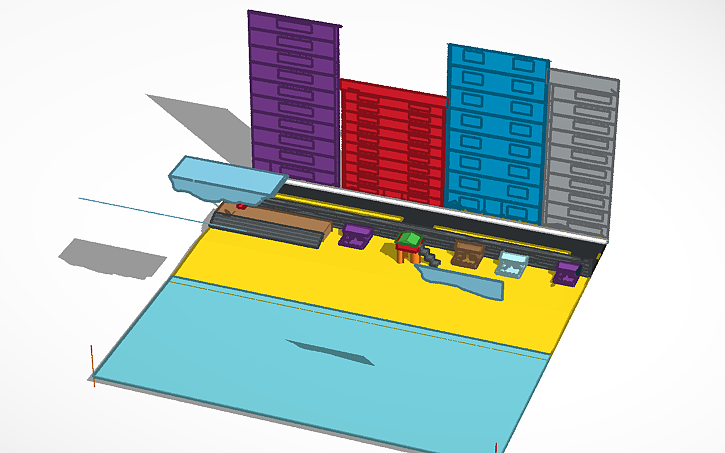 3D design City With Beach | Tinkercad