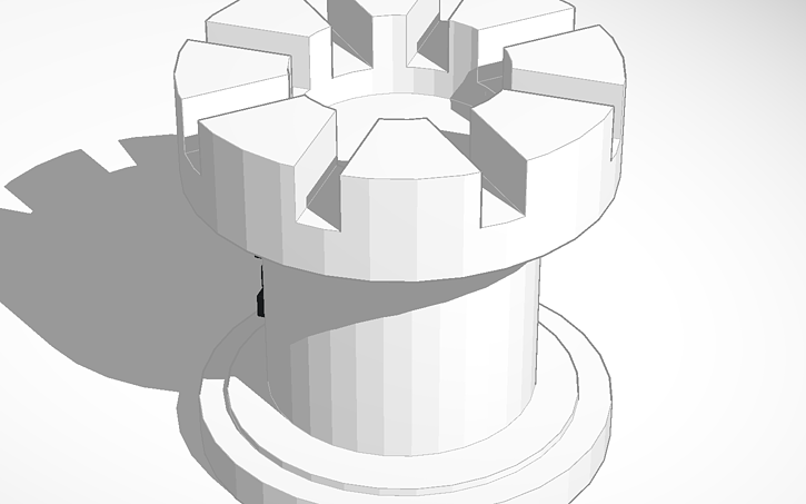 3D design White Rook | Tinkercad