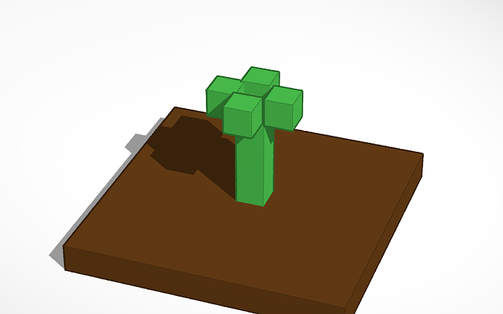 3D design zombie - Tinkercad