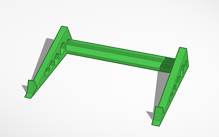 3D design laptop stand - Tinkercad
