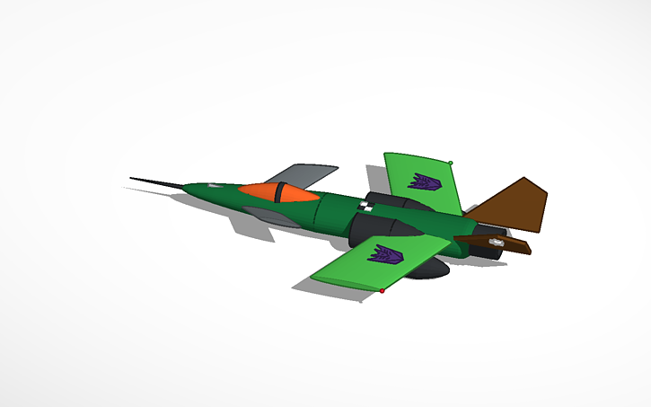 3D design G1 Acid Storm (jet mode) | Tinkercad