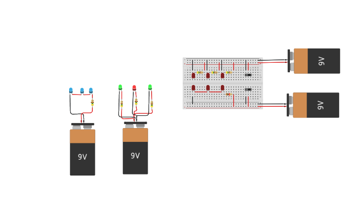 Circuit design วงจรไฟฟ้าพื้นฐาน1 - Tinkercad