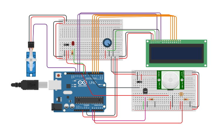 Circuit Design Midterm Skills Exam Part 1 Group 12 Tinkercad