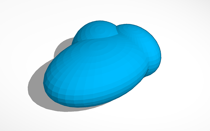 3D design 3D heart - Tinkercad