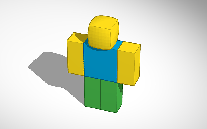 3D design roblox classic noob | Tinkercad