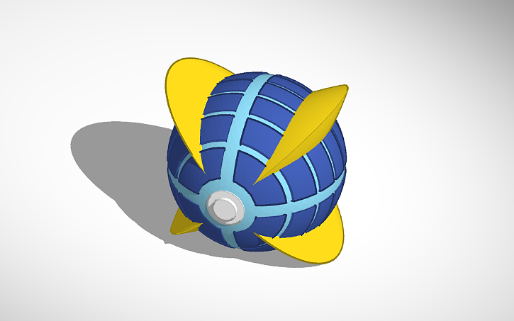 3D design Pokemon Ultra Ball/울트라볼 - Tinkercad