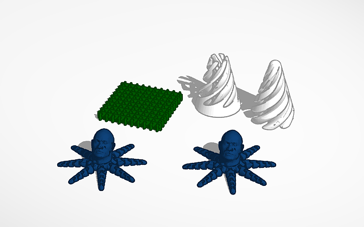 3D design passthrough fidget - Tinkercad