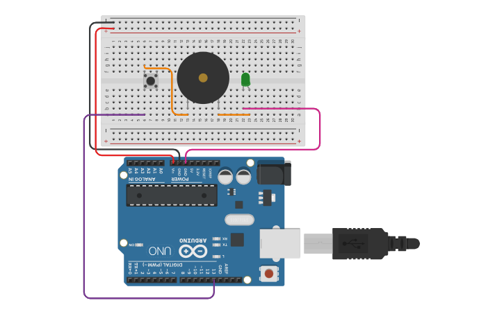 Circuit design Litar Arduino | Tinkercad