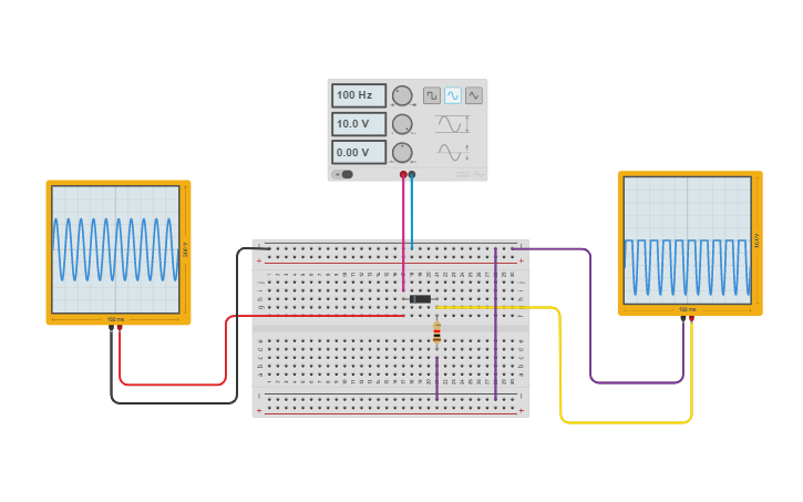 Circuit Design Half Wave Rectifier Reverse Polarity Tinkercad