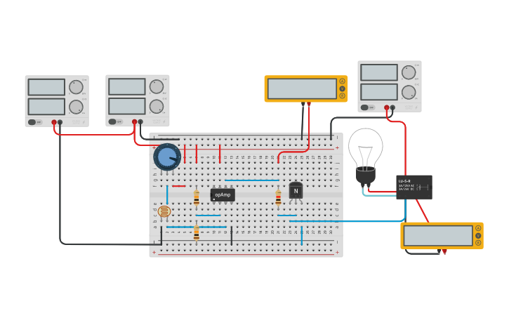 Circuit design Projeto 7 | Tinkercad
