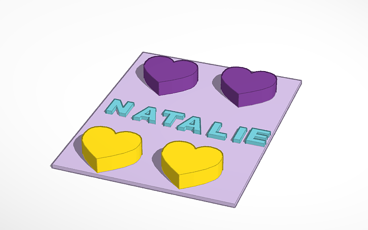 3D design poster | Tinkercad