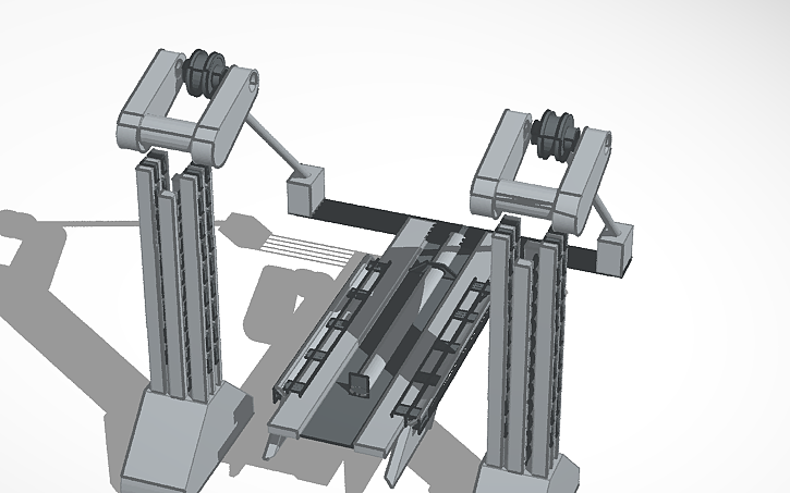 3D design WWII German ''Autoloader'' - Tinkercad