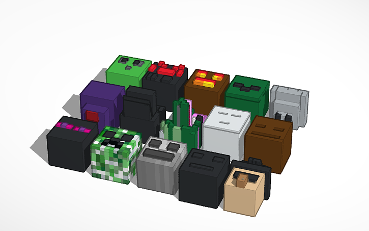 3D design minecraft - Tinkercad
