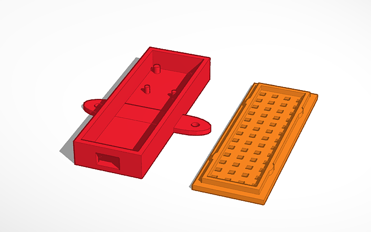 3D design picoW_mpu6050 - Tinkercad