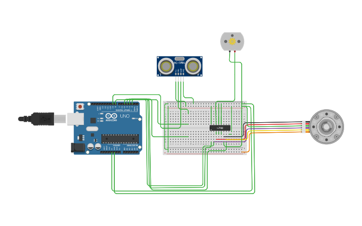 Circuit Design Encoder Tinkercad