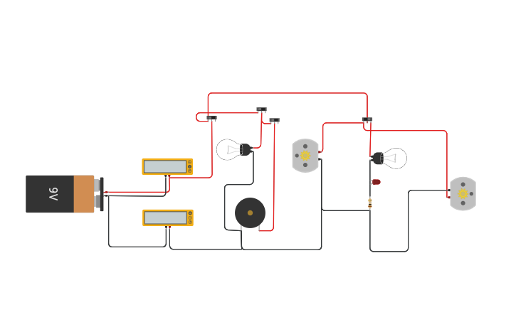 Circuit design FF Refrigerator wiring diagram | Tinkercad