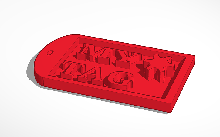 3D design cute key rings - Tinkercad