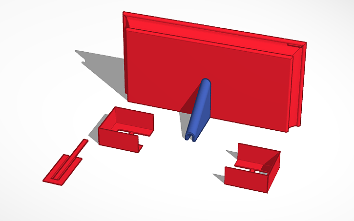 3D design Shelf (Holds 32 Watch Bands) | Tinkercad