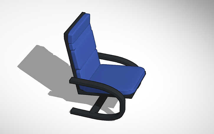 3D design Lazy chair | Tinkercad