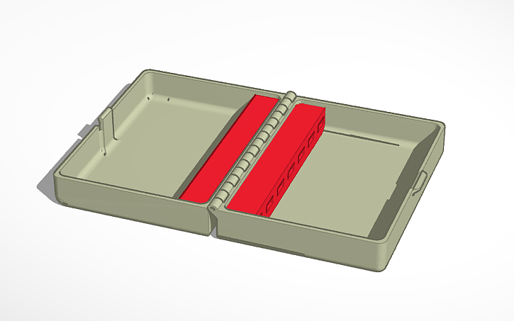 3D design USB-Box - Tinkercad