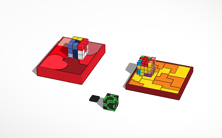 3D design Puzzles! - Tinkercad