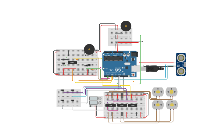 Circuit design PLAYABLE PROJECT IDP VER. 5 Motor Control using L293D ...