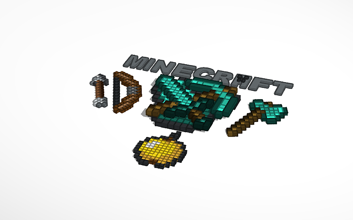 3D design Minecraft - Tinkercad