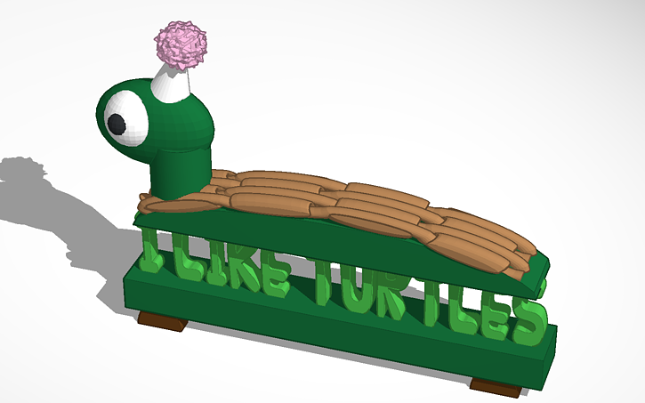 3D design TURTLES | Tinkercad