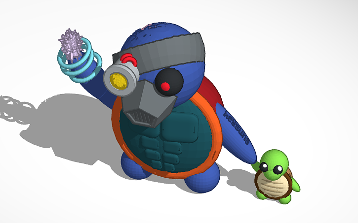 3D design Tod 6.0 // Friend for Tod the Turtle | Tinkercad
