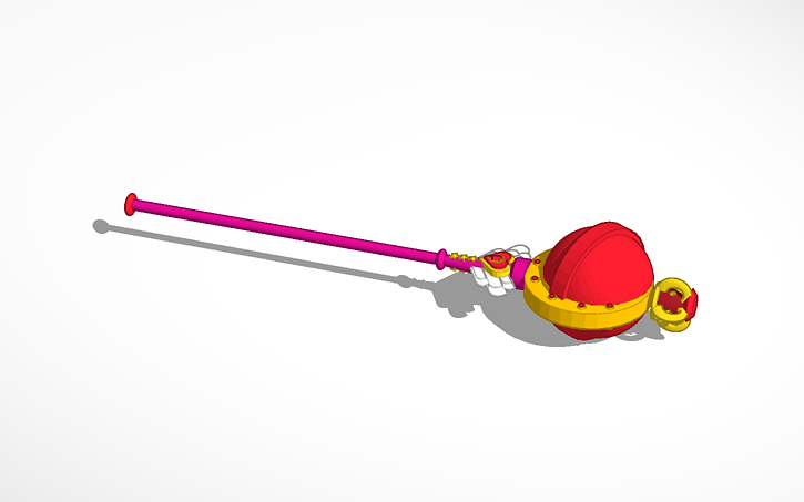 3D design Cutie Moon Rod (Sailor Moon) - Tinkercad