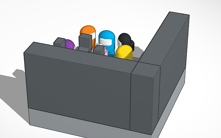 3D design among us Mira hq reactor - Tinkercad