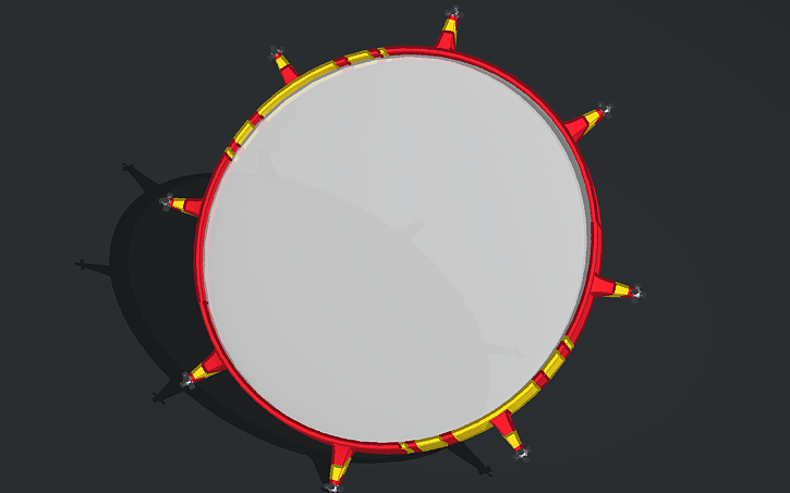 3D design Orbital Lense/Mirror - Tinkercad