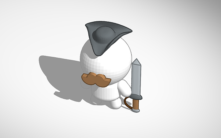 3D design Tinktober Day 1- Costume - Tinkercad