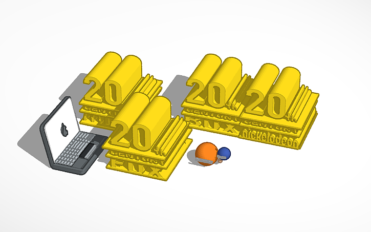 3D design 20th Century Fox - Tinkercad