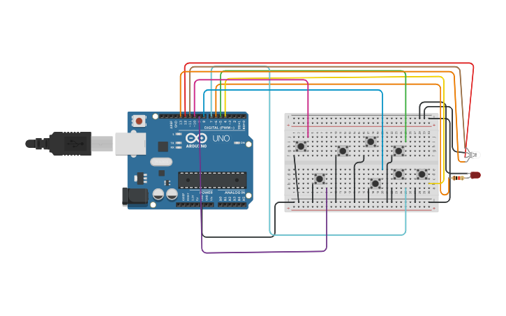 Circuit design IR Remote | Tinkercad