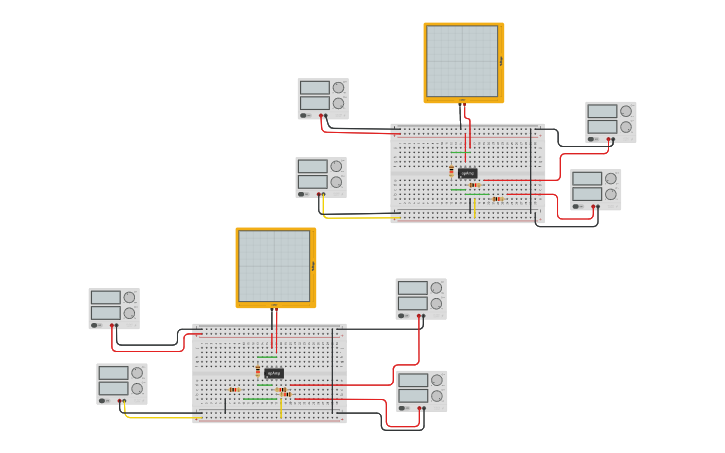 Circuit Design Op Amp Adder And Subtractor Tinkercad