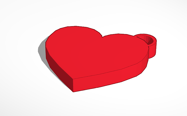 3D design hart - Tinkercad