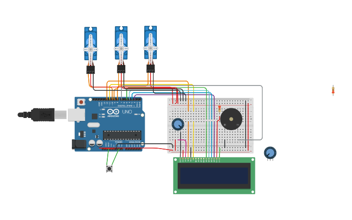 Circuit design Medicine Dispenser V3 - Tinkercad