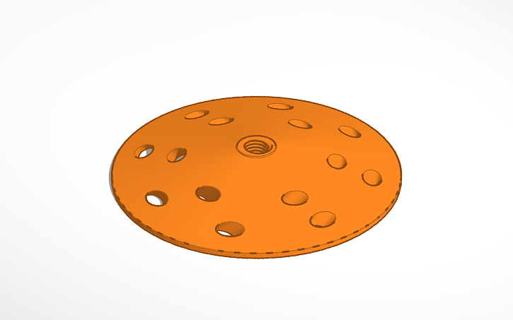 3D design disc sander 150xM14 | Tinkercad