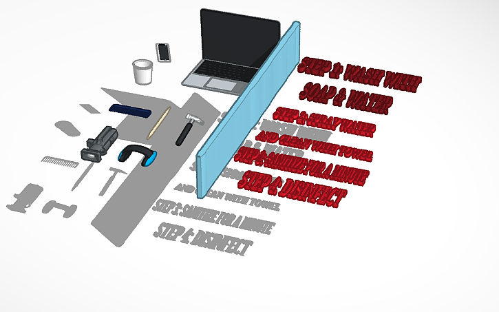 3D design Good Health and Well-Being - Tinkercad