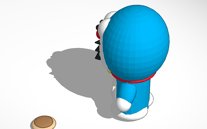 3D design Doraemon :) - Tinkercad