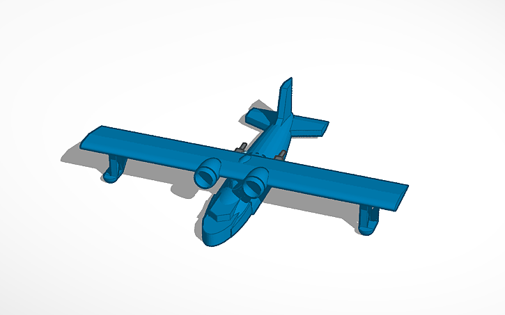 3D design PBY-5 Catalina - Tinkercad