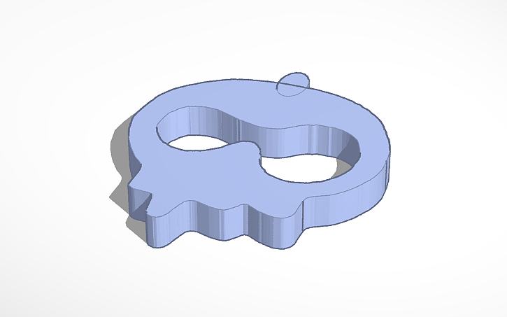 3D design Shiver Charm - Splatoon 3 - Tinkercad