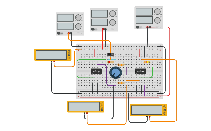 Circuit design P4_3 | Tinkercad