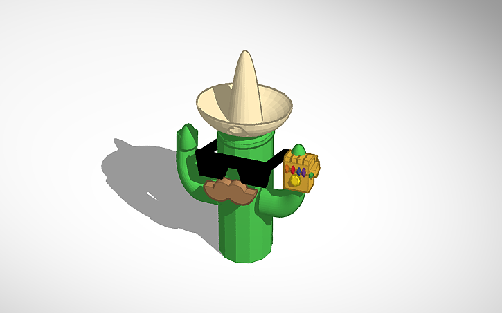 3D design Copy of Cactus Joe | Tinkercad