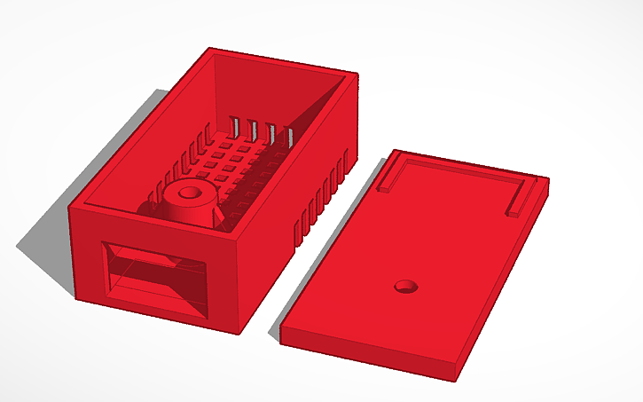3d Design Dht11 Case Tinkercad
