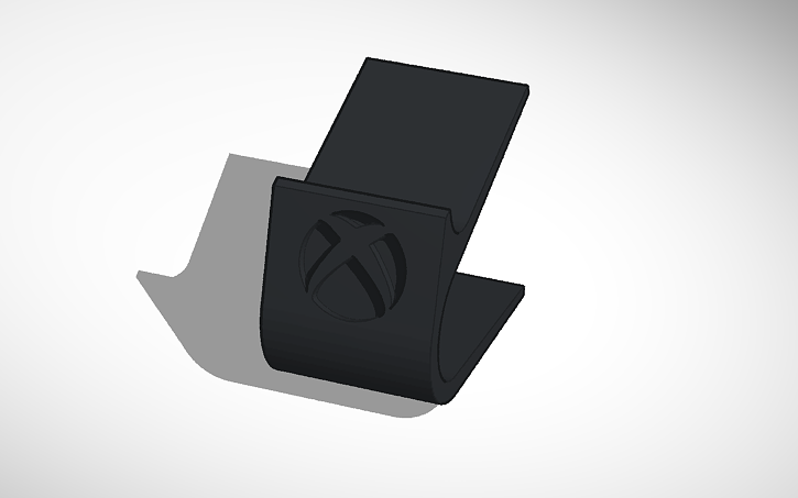 3D design xbox controller holder - Tinkercad