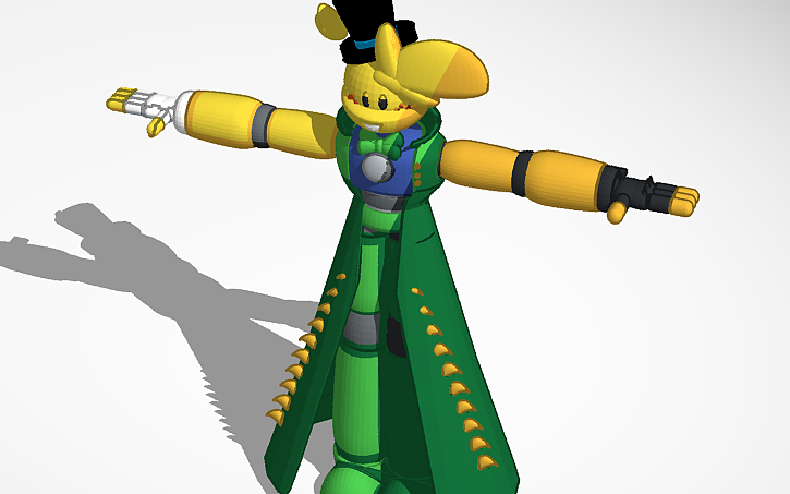 3D design Mr. Toby (Minus) - Tinkercad