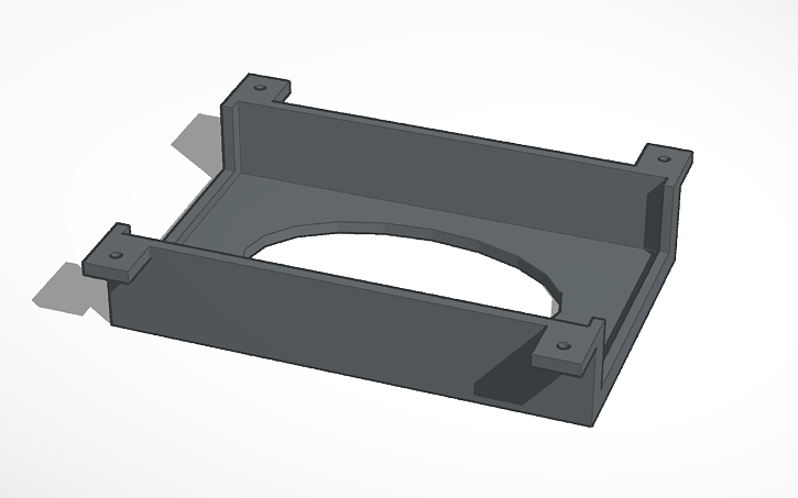 3d Design Icharger 106b Panel Mount Tinkercad 2126