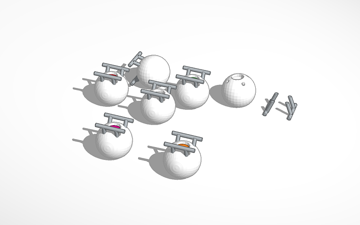 3D design Portal Cores #portal - Tinkercad